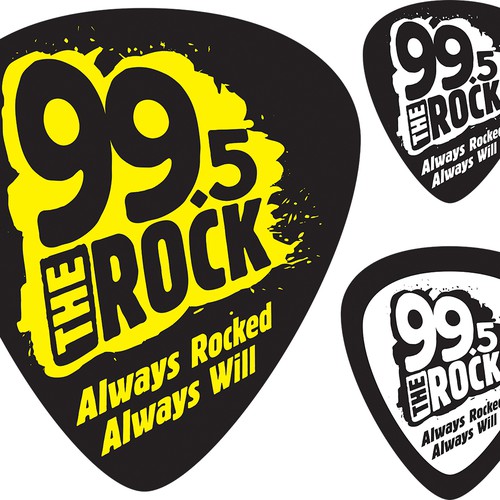 Need a Rock radio station logo that pops | Logo design contest