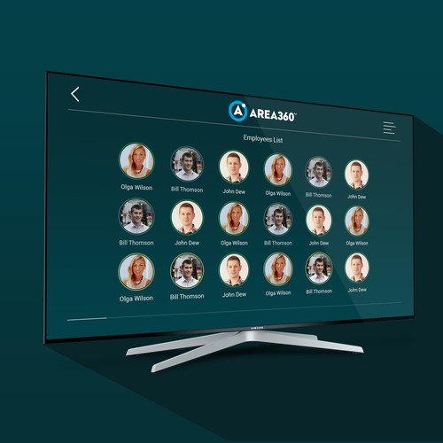 Engaging Employee Tracking Interface | Web page design contest
