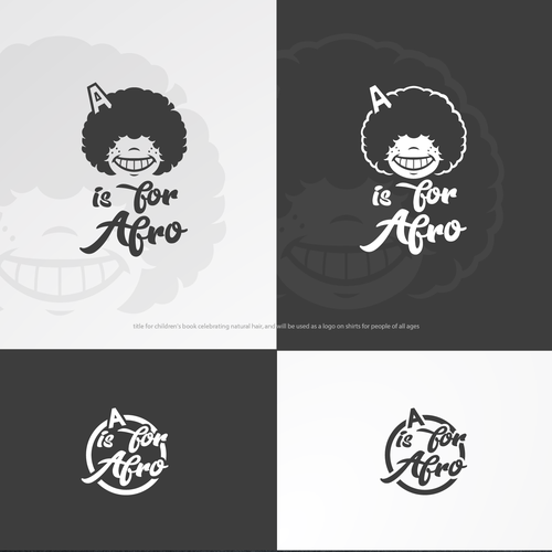 A is for Afro | Logo design contest