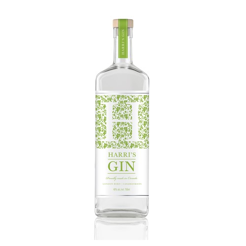 CONTEMPORARY LABEL FOR A NEW GIN | Product label contest