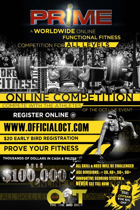 Online CrossFit Event Poster | Postcard, flyer or print contest