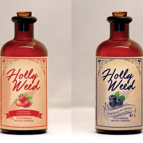 Cannabis Infused Lemonade Package Label | Product label contest