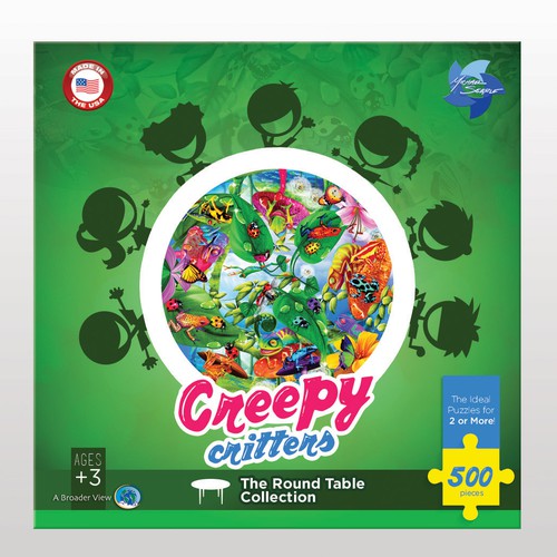 Round Table Puzzle - New Product Packaging! | Product packaging contest