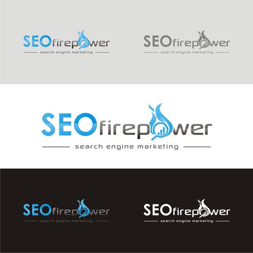 Create a captivating logo for an Internet company called SEO Firepower ...