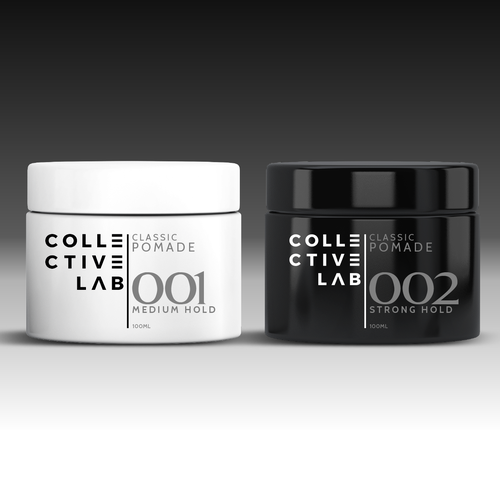 minimalist/edgy label for men's grooming brand | Product label contest