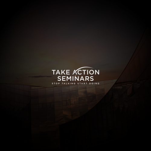 Take Action Seminar Logo Design | Logo design contest