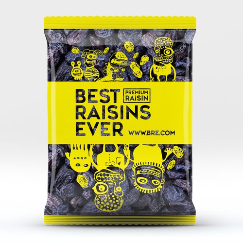 Designs | Best Raisins Ever - package design for PREMIUM raisins ...