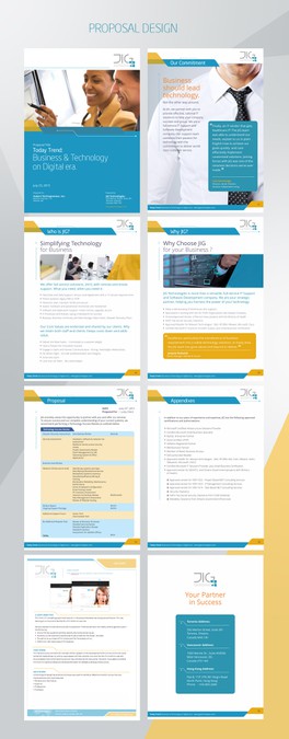 Proposal Template for a Managed Services Technology Company | Other ...