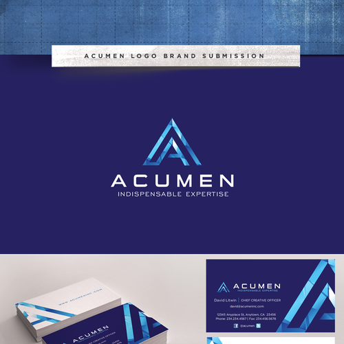 Designs | Acumen. AGP, or no-name needs a new logo and business card ...