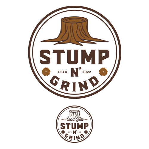 Designs | Logo for a small company that grinds tree stumps. | Logo ...