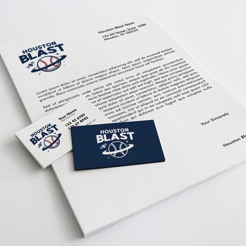 Designs | Logo for a youth baseball team- Houston Blast | Logo & brand ...