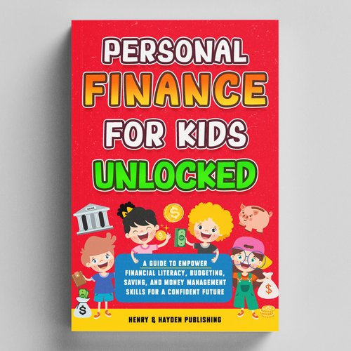 Designs | Personal Finance for Kids | Book cover contest