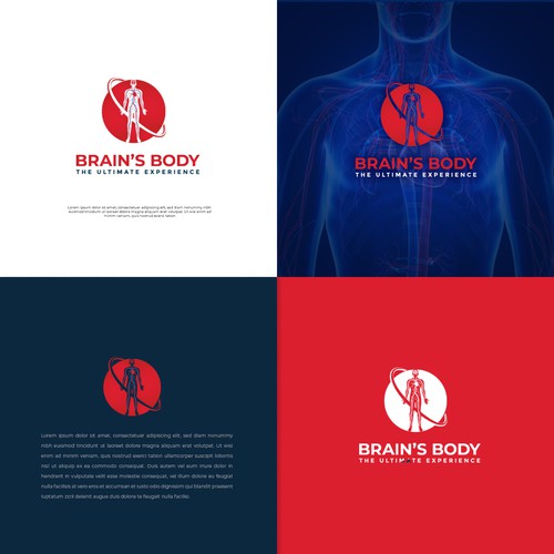 Designs | Brain's Body logo that defines the transfer of energy, action ...