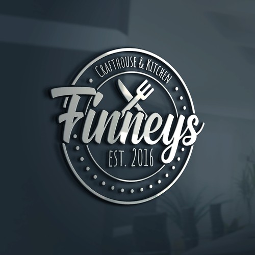 Finney's Crafthouse & Kitchen needs a cool Emblem logo | Logo design ...