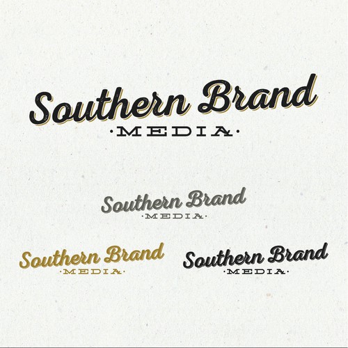 Vintage/Retro logo for Southern Brand Media | Logo design contest