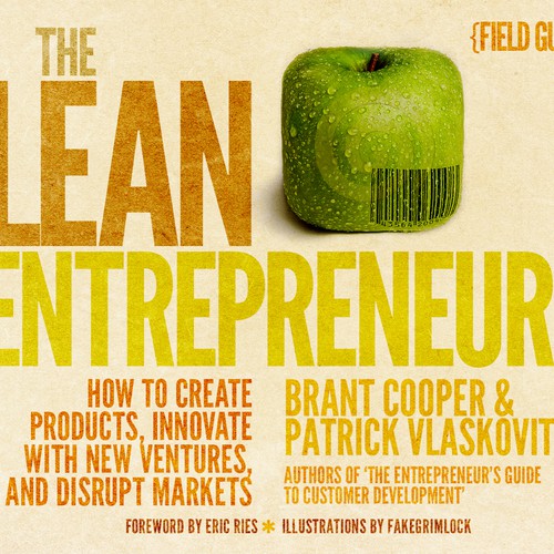 EPIC book cover needed for The Lean Entrepreneur! | Book cover contest