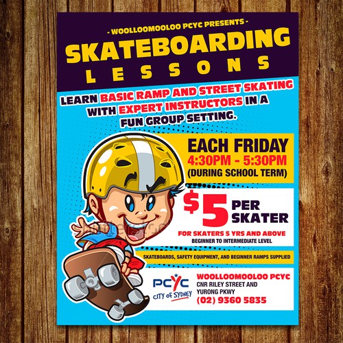 Designs | Create a Poster / Flyer for Woolloomooloo PCYC's ...