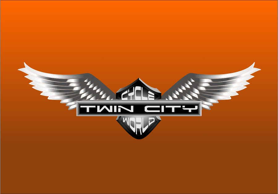 Create a logo with a iconic look for Twin City Cycle World | Logo ...