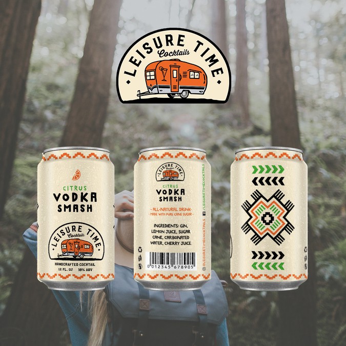 Design a Can Label for Canned Cocktail | Product label contest