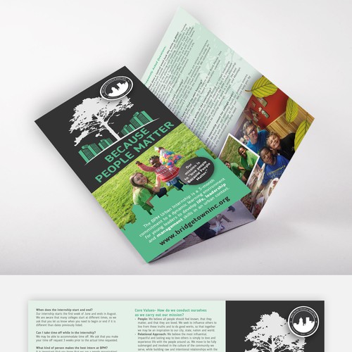 Urban Internship Brochure | Brochure contest