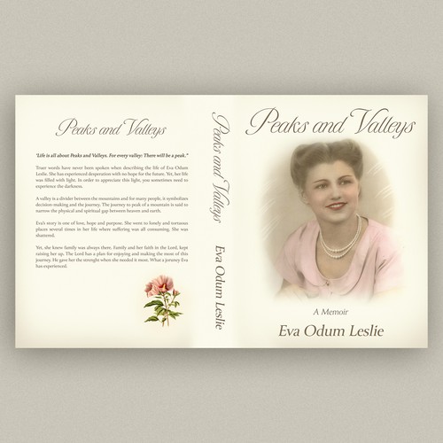 Designs | Peaks and Valleys | Book cover contest