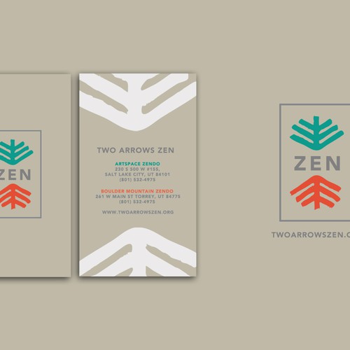 Enlightened Logo for Modern Retreat, Two Arrows Zen | Logo design contest