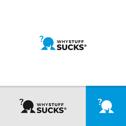 Designs | Why Stuff Sucks® Logo (a Digital Transformation Brand) | Logo ...