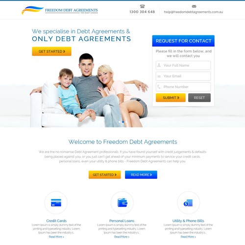 Designs | Make an awesome landing page that will generate enquiries ...