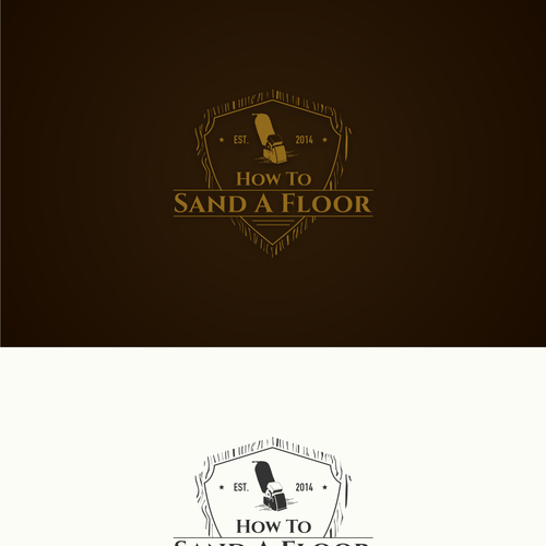 Logo for website about FLOOR SANDING. DIY Information website | Logo ...