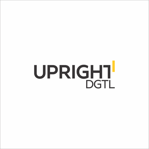 Designs | Upright Digital Agency Logo (future brand standard as well ...
