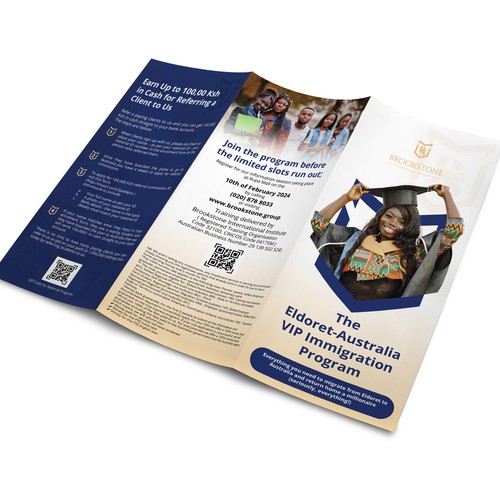Designs | Design Trifold Pamphlet for Premium Education/Immigration ...