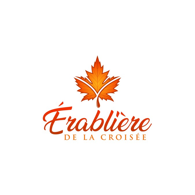 Érablière de la croisée, entreprise familiale du Québec | Logo design ...