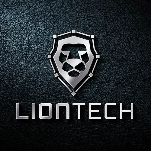 LionTech wants a logo with our name and a digital/circuit lion head profile view (from the side ...