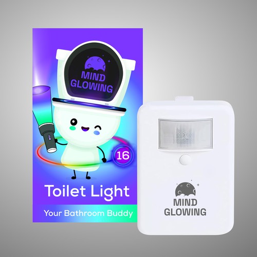 Designs | A cool & engaging box design for our Toilet Light, a popular ...