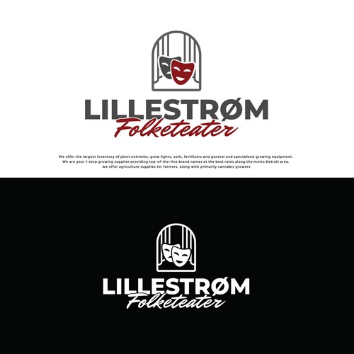 Designs | Largest Community Theater in Lillestrøm | Logo design contest