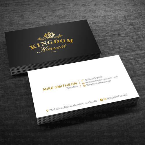 Responsibly-Grown & Produced Hemp Extract (CBD) Company | Business card ...