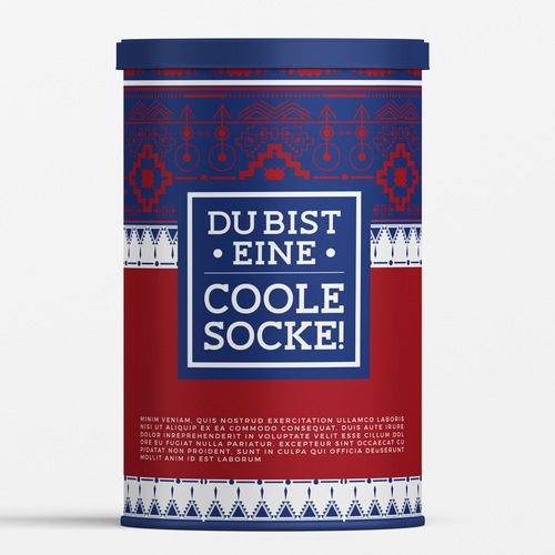 Designs | Design a cool can for creative socks! | Product packaging contest