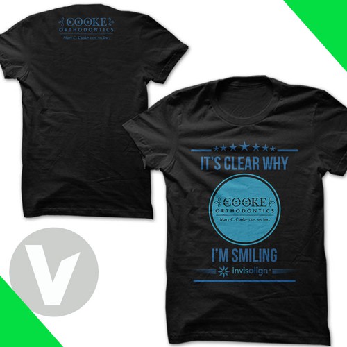 Invisalign Orthodontic T=shirt design | T-shirt contest