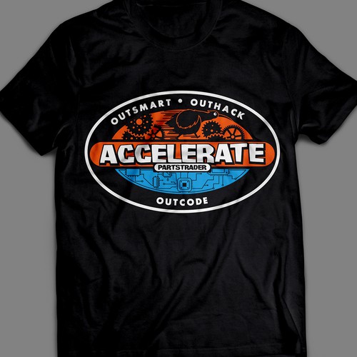 Design a killer tshirt for our themed "hackathon" event | T-shirt contest