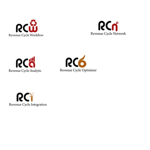 Medical Software Company Logo(s) for RCx Rules | Logo design contest