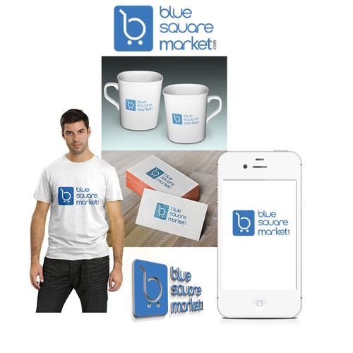 Designs | Create a captive logo for an online shopping site called Blue ...