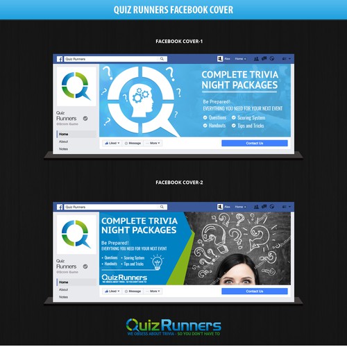 Facebook Cover for Trivia Website | Facebook cover contest