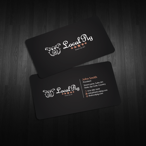 Local Butcher Shop - Business Card | Business card contest