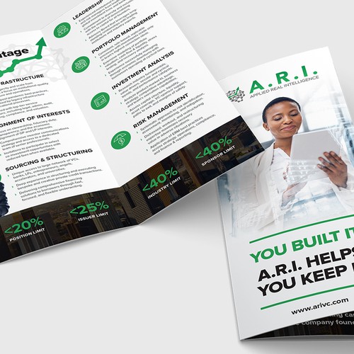 Tri Fold Brochure Design Inspiration
