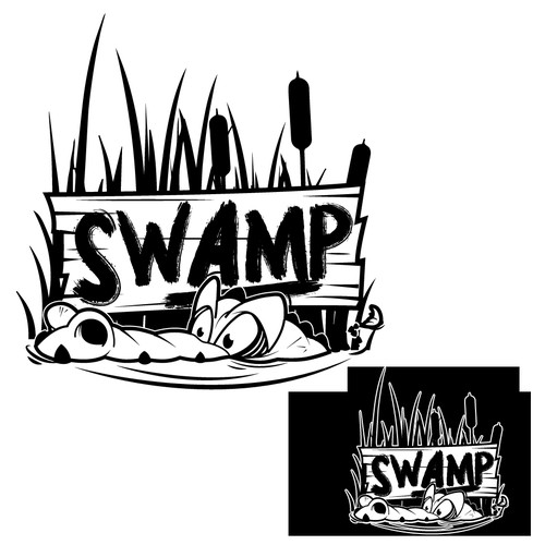 Create a brand logo for "swamp" a surfboard company | Logo design contest