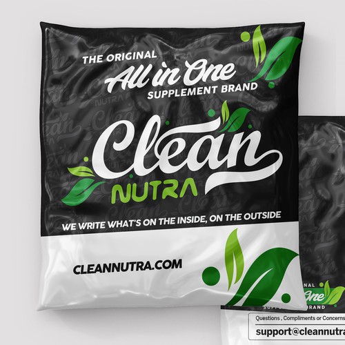 Designs | Bag Packing For Innovative Supplement Company | Product ...