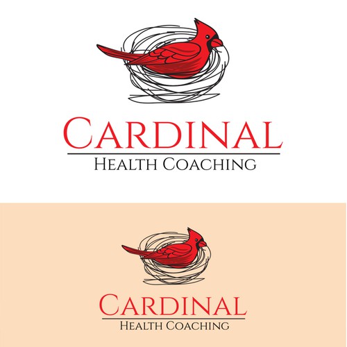 Create a nurturing logo with nest for Health coaching in mind, body ...