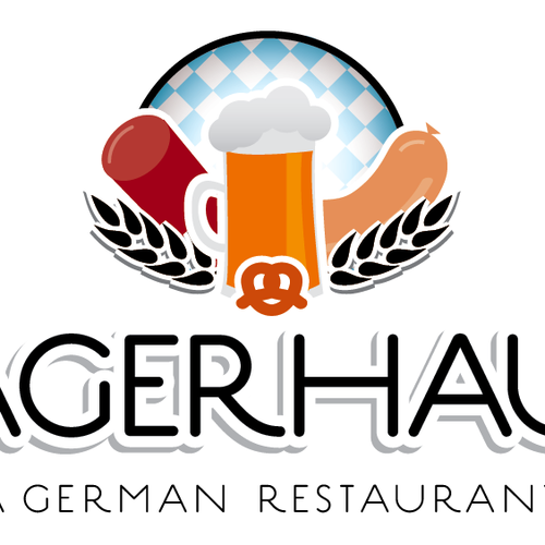 Fun logo needed for casual German restaurant. | Logo design contest