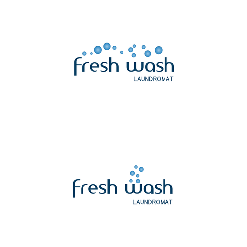 create modern innovative laundromat logo for Fresh Wash Laundromat ...