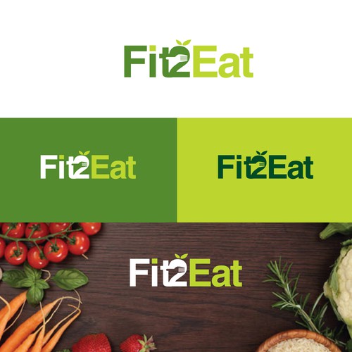 Fit 2 Eat Business Logo | Logo design contest